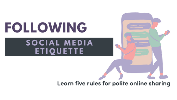 Social Media Etiquette Worksheet – Pixel Literacy